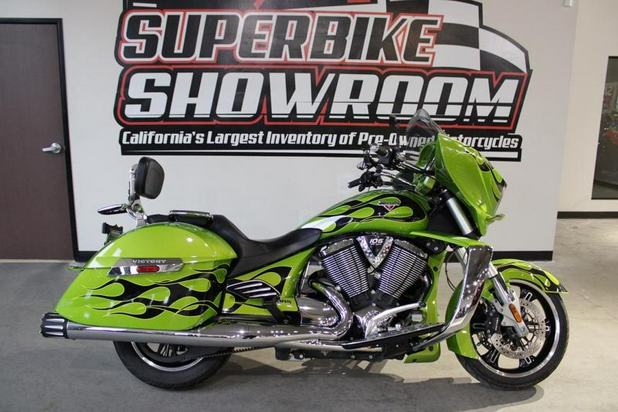 2013 Victory Motorcycles® Cross Country® Anti-Freeze Green with Black ...