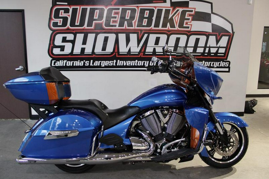 2013 Victory Motorcycles® Cross Country® Tour Boardwalk Blue for sale ...