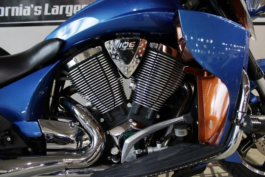 2013 Victory Motorcycles® Cross Country® Tour Boardwalk Blue for sale ...