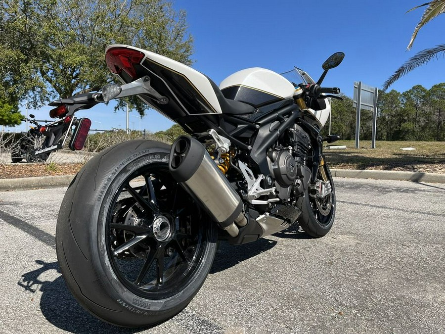 2022 Triumph Speed Triple 1200 RR Crystal White Storm Grey for sale in ...