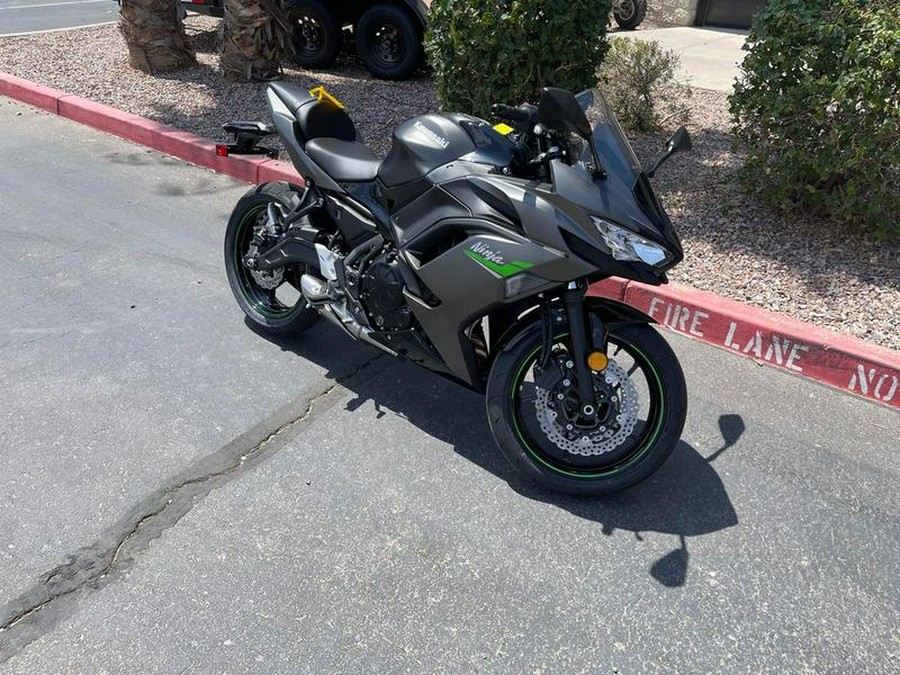 2024 Kawasaki Ninja® 650 Metallic Matte Graphenesteel Gray/Ebony for ...