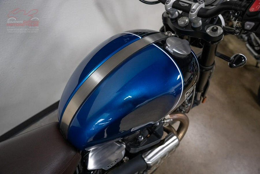 2022 Triumph Scrambler 1200 XC Cobalt Blue and Jet Black for sale in ...