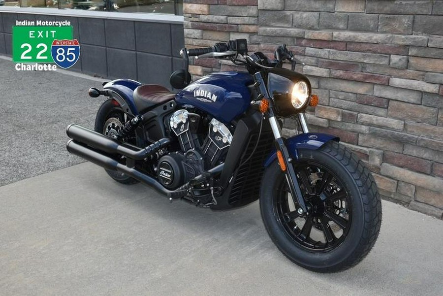 2023 Indian Motorcycle® Scout® Bobber ABS Springfield Blue Metallic for ...