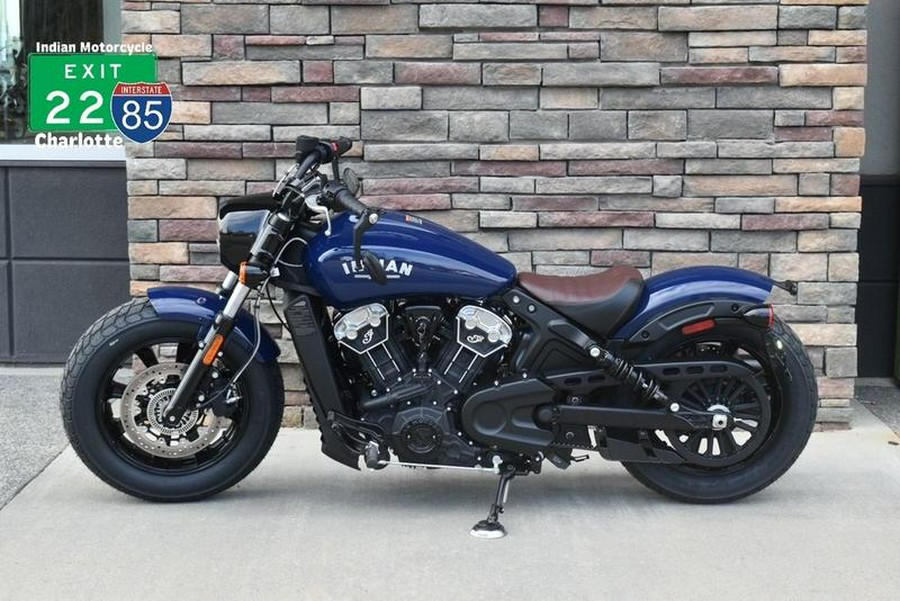 2023 Indian Motorcycle® Scout® Bobber ABS Springfield Blue Metallic for ...