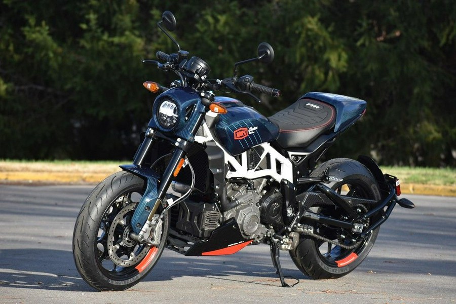 2024 Indian Motorcycle® FTR x 100% R Carbon Blue Candy Carbon for sale ...