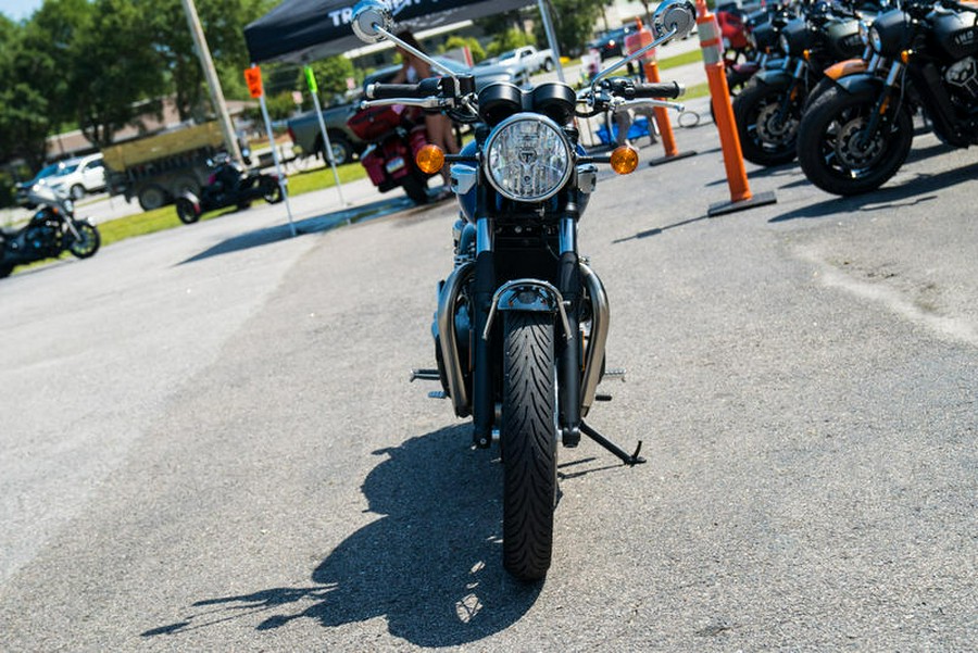 2023 Triumph Bonneville T100 Chrome Edition Cobalt Blue for sale in ...