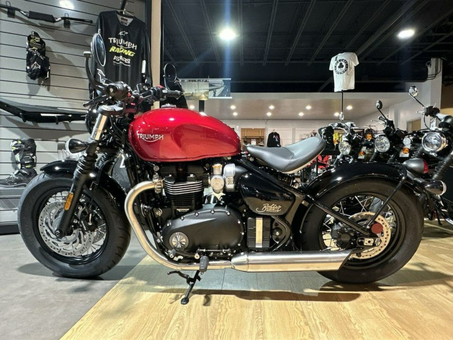 2024 Triumph Bonneville Bobber Red Hopper for sale in Hobe Sound, FL