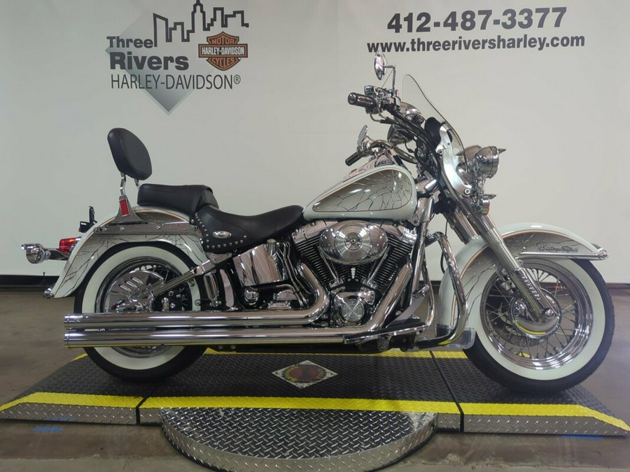 2002 Harley-Davidson® Heritage Softail® Classic Custom White for sale ...