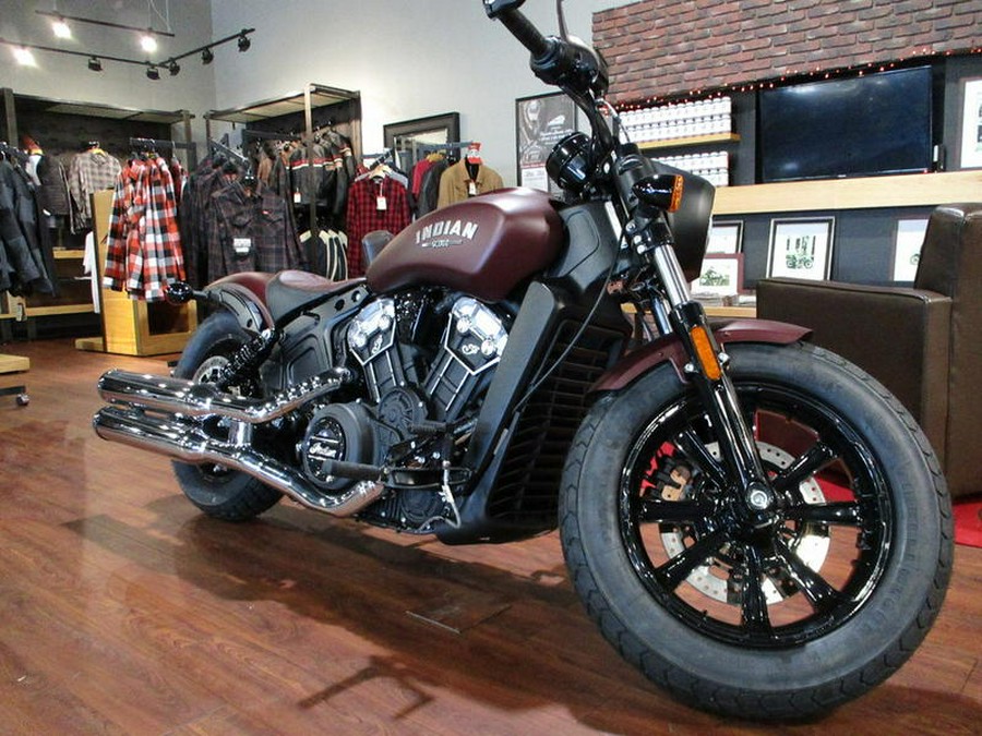 2022 Indian Motorcycle® Scout® Bobber ABS Maroon Metallic Smoke for ...