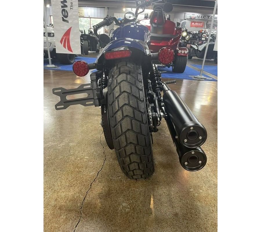 2023 Indian Motorcycle® Scout® Bobber ABS Springfield Blue Metallic for ...