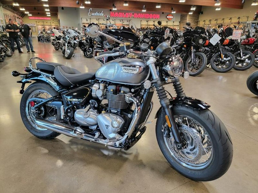 2022 Triumph Bonneville Speedmaster Gold Line Silver Ice/Sapphire Black ...