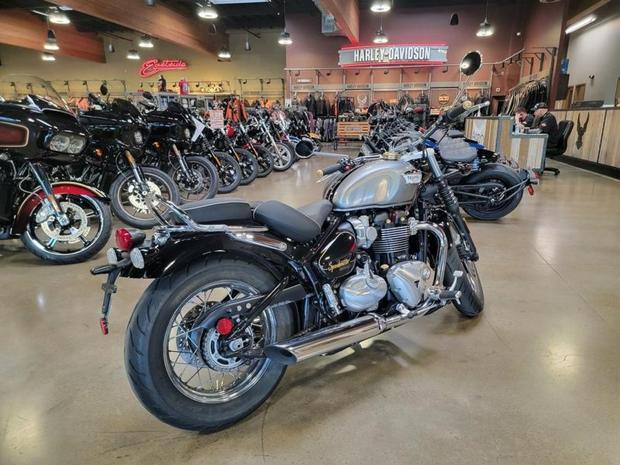 2022 Triumph Bonneville Speedmaster Gold Line Silver Ice/Sapphire Black ...