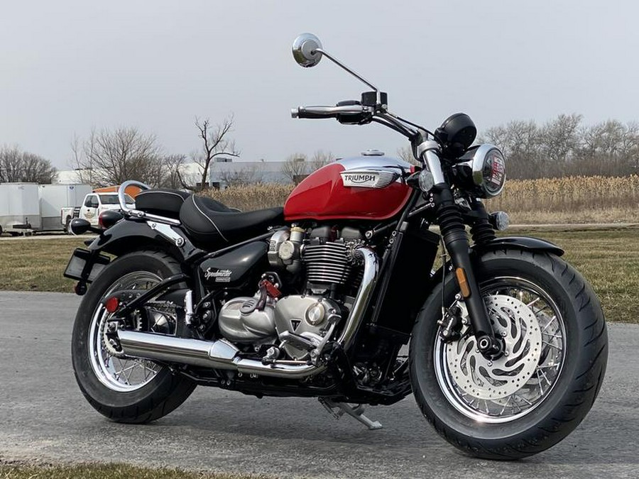 2023 Triumph Bonneville Speedmaster Chrome Edition Diablo Red for sale ...