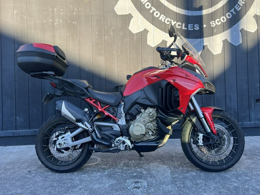 2022 Ducati Multistrada V4S Ducati Red / Spoked Wheels for sale in ...