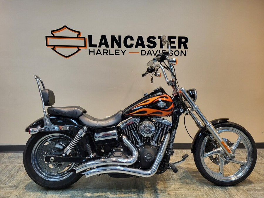 2012 Harley-Davidson Wide Glide Vivid Black Flame FXDWG for sale in ...