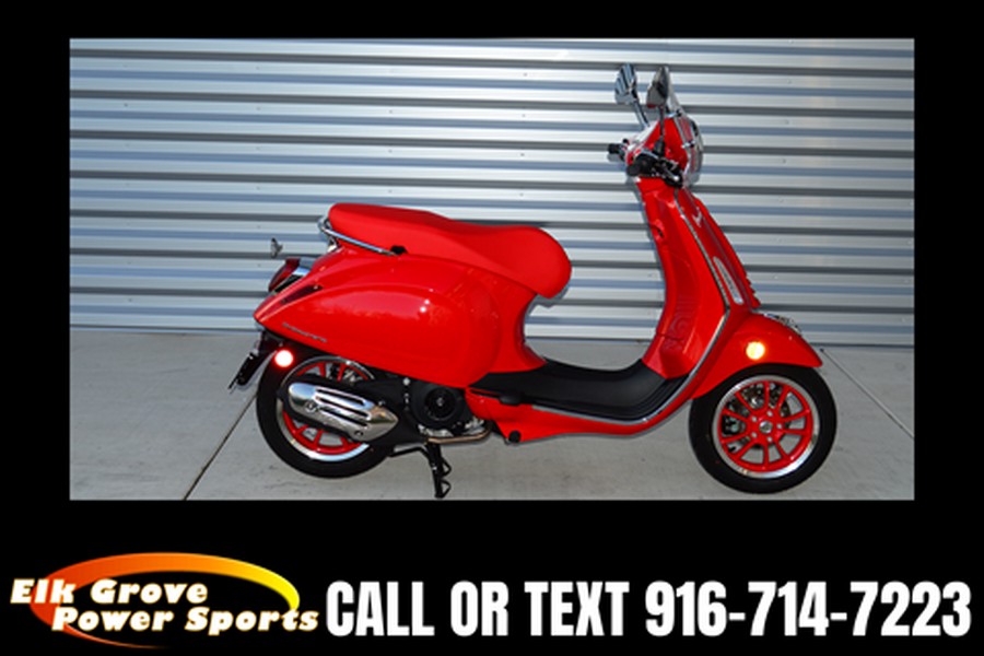 2023 Vespa Primavera 150 Red for sale in Elk Grove, CA