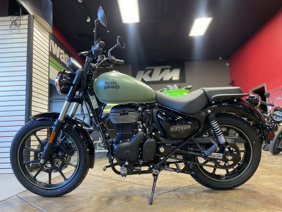 2024 Royal Enfield Meteor 350 Fireball Matte Green 350 for sale in ...