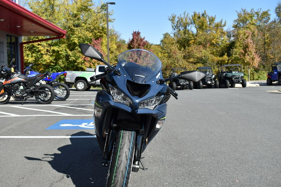 2023 Kawasaki Ninja® ZX™-6R Metallic Matte Twilight Blue/Metallic ...