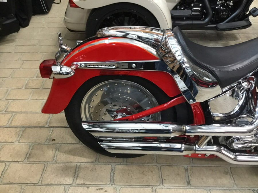 2005 Cvo Fat Boy Electric Cherry/Black for sale in Adams Center, NY