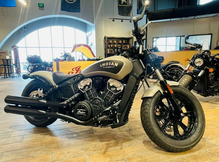 2022 Indian Motorcycle® Scout® Bobber ABS Silver Quartz Smoke for sale ...