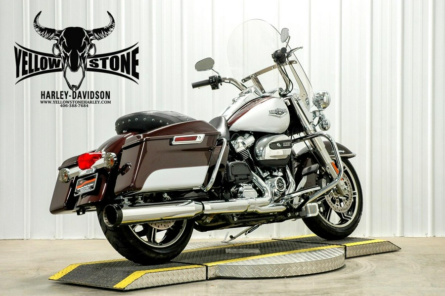 2021 Harley-Davidson Road King Midnight Crimson & Stone Washed White ...