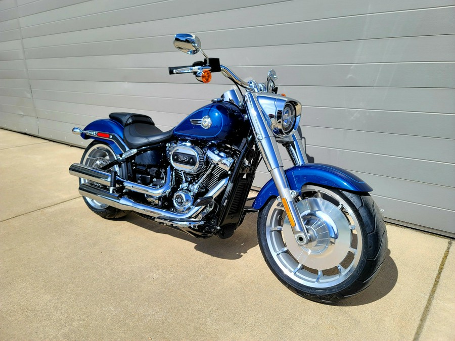 2022 Harley-Davidson Fat Boy 114 Reef Blue for sale in Missoula, MT