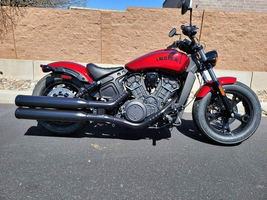 2023 Indian Motorcycle® Scout® Bobber Sixty ABS Stryker Red Metallic ...