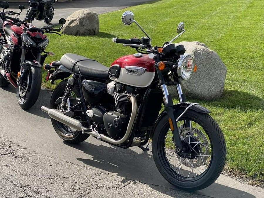 2024 Triumph Bonneville T100 Carnival Red/Fusion White for sale in ...