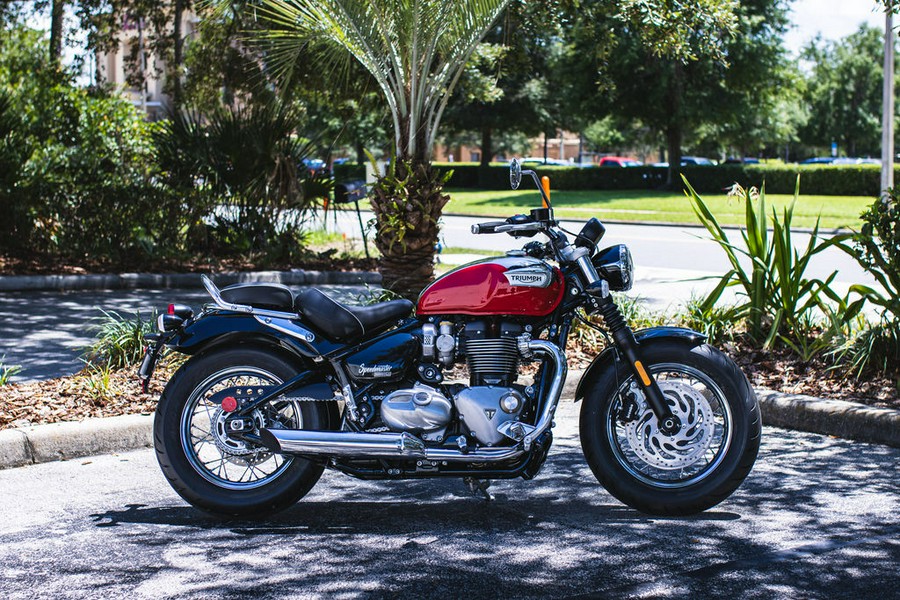 2023 Triumph Bonneville Speedmaster Chrome Edition Diablo Red for sale ...