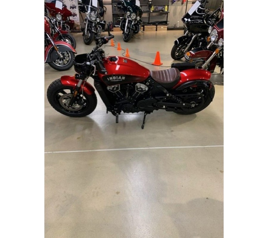 2019 Indian Scout Bobber Icon Series Ruby Metallic for sale in Niles, OH