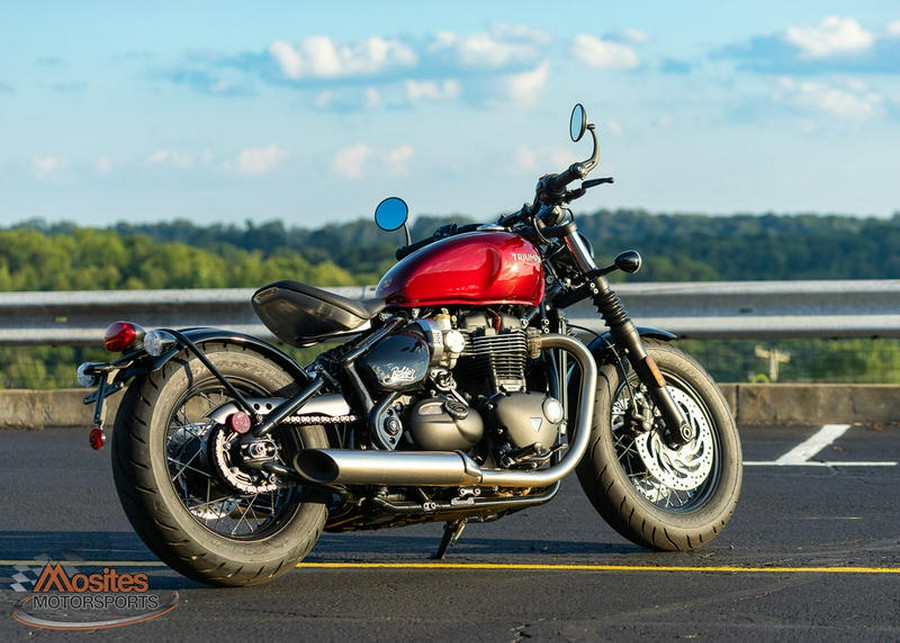 2022 Triumph Bonneville Bobber Cordovan Red for sale in North ...