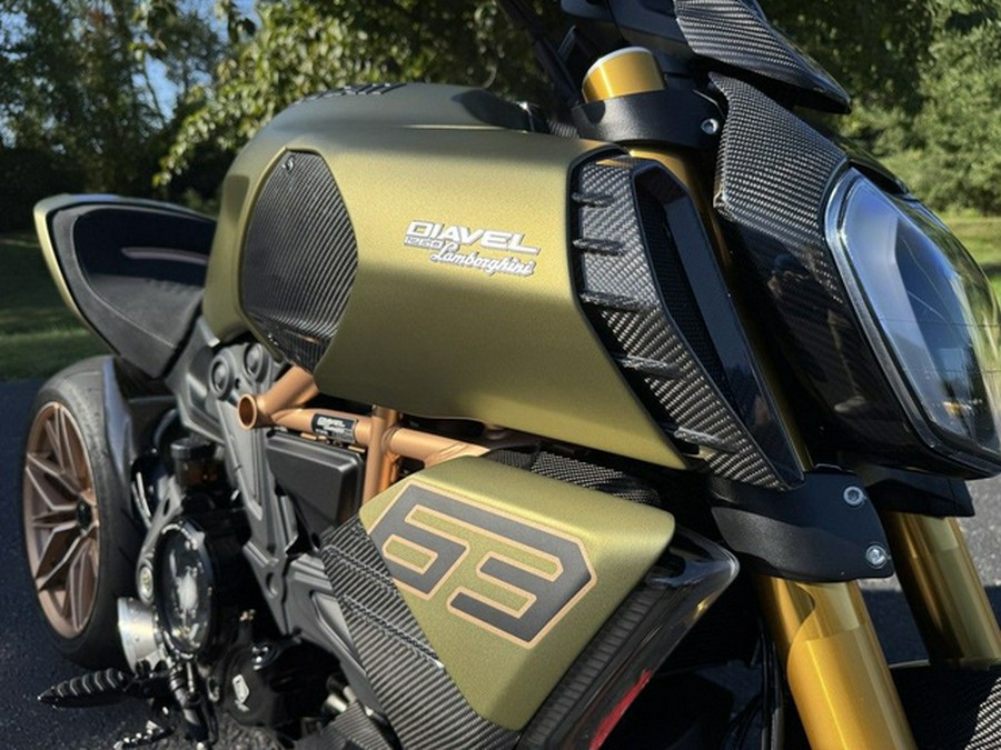 2021 Ducati Diavel 1260 Lamborghini Gea Green 1260 Lamborghini Gea ...