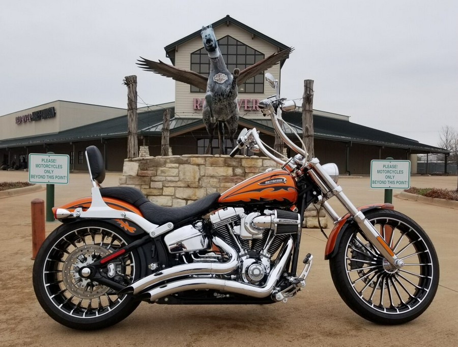 2014 Harley-Davidson Breakout Screamin Eagle 110 CVO Blaze Orange for ...