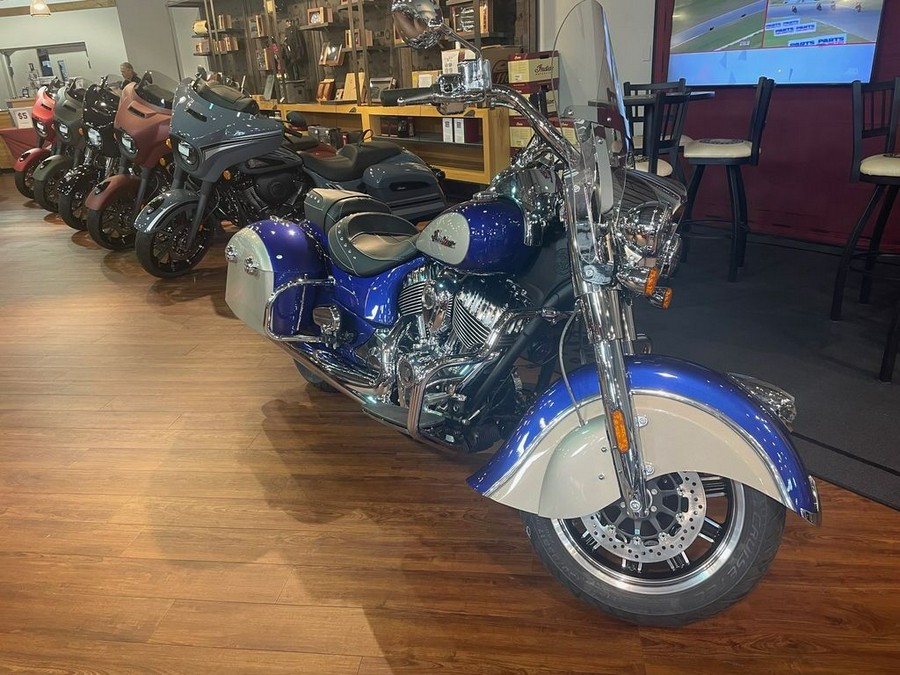 2023 Indian Motorcycle® Springfield® Spirit Blue Metallic / Silver ...