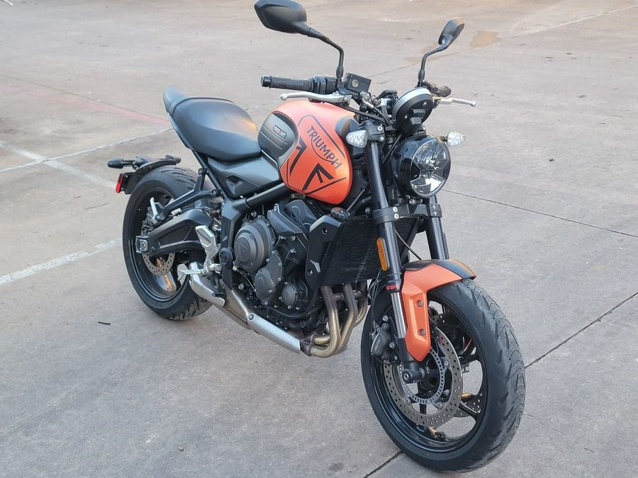 2023 Triumph Trident 660 Matte Baja Orange / Matte Storm Grey for sale ...