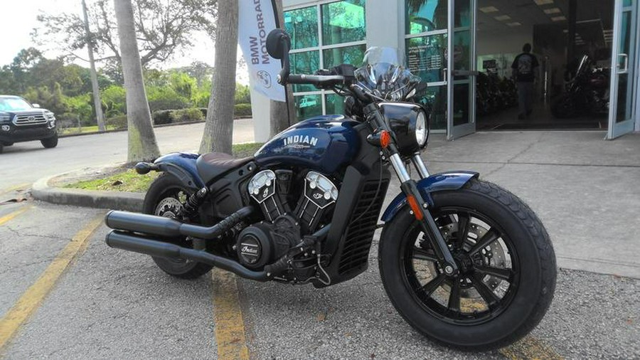 2023 Indian Motorcycle® Scout® Bobber ABS Springfield Blue Metallic for ...