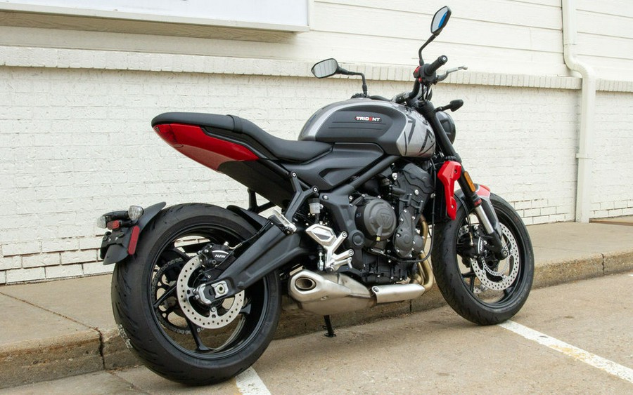 2023 Triumph Trident 660 Silver Ice Diablo Red for sale in Lakewood, CO