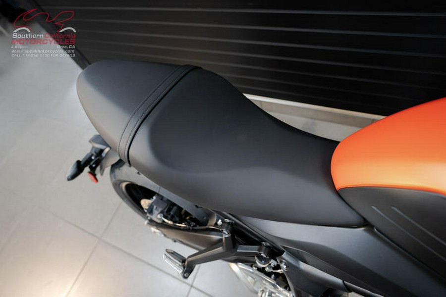 2023 Triumph Trident 660 Matte Baja Orange / Matte Storm Grey for sale ...
