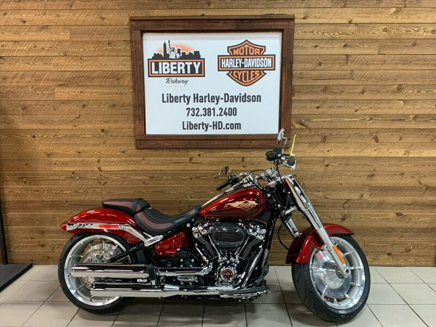 2023 Harley-Davidson® Fat Boy® 114 Heirloom Red Fade FLFBS for sale in ...