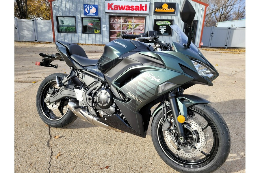 2025 Kawasaki EX650 NINJA 650 ABS for sale in Salina, KS