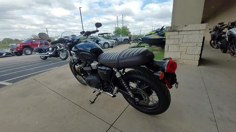 2022 Triumph Bonneville T100 Jet Black for sale in Georgetown, TX