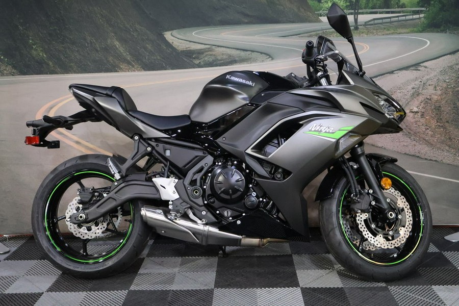 2024 Kawasaki Ninja® 650 Metallic Matte Graphenesteel Gray/Ebony for ...