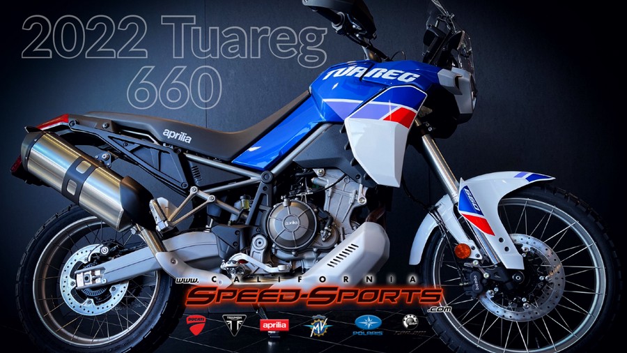 2022 Aprilia Tuareg 660 - Indaco Tagelmust for sale in Dublin, CA