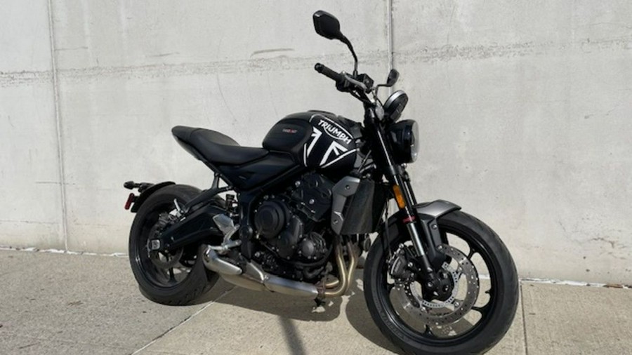 2022 Triumph Trident 660 Matt Jet Black and Silver Ice for sale in New ...