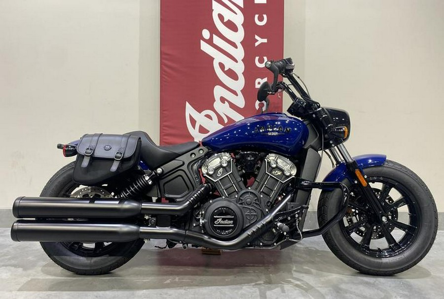 2023 Indian Motorcycle® Scout® Bobber ABS Springfield Blue Metallic for ...