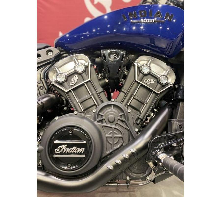 2023 Indian Motorcycle® Scout® Bobber ABS Springfield Blue Metallic for ...