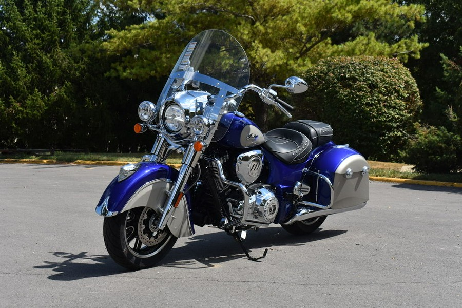 2023 Indian Motorcycle® Springfield® Spirit Blue Metallic / Silver ...