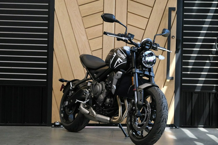 2024 Triumph TRIDENT 660 MATTE JET BLACK/MATTE SILVER ICE for sale in ...