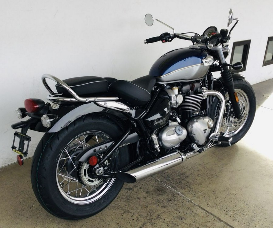 2024 Triumph Bonneville Speedmaster Pacific Blue/Silver Ice for sale in ...