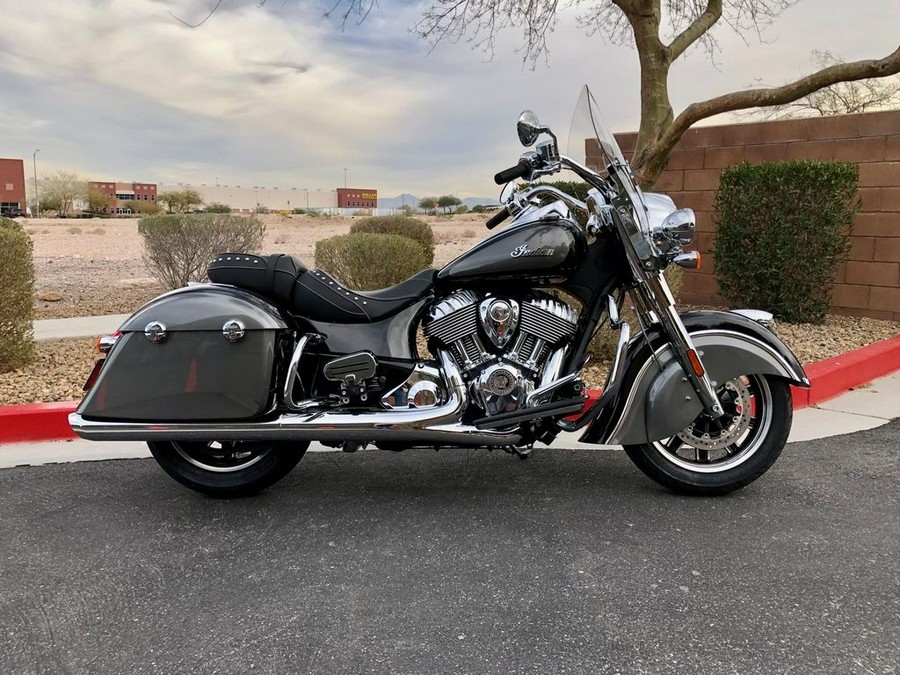 2024 Indian Motorcycle® Springfield® Black Metallic/Titanium Metallic ...